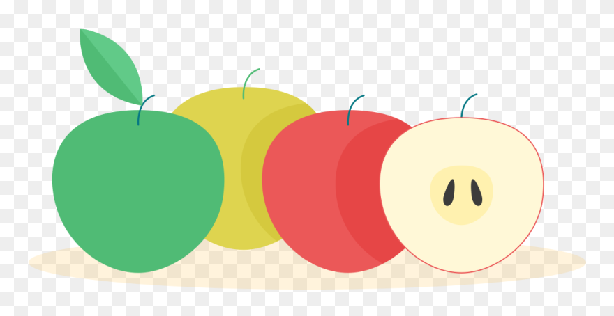 Download Apple Red Yellow And Green Clipart Banner Transparent - Granny ...