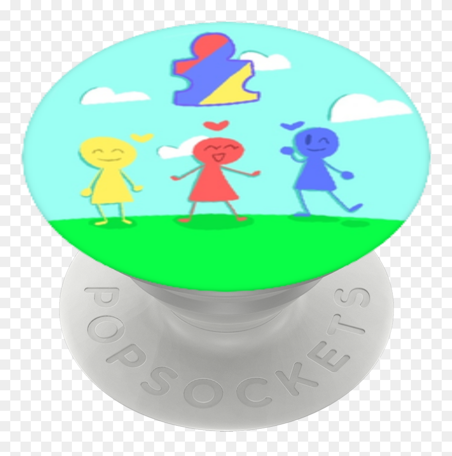Autism Speaks, Popsockets - Cartoon Clipart (#5619119) - PinClipart