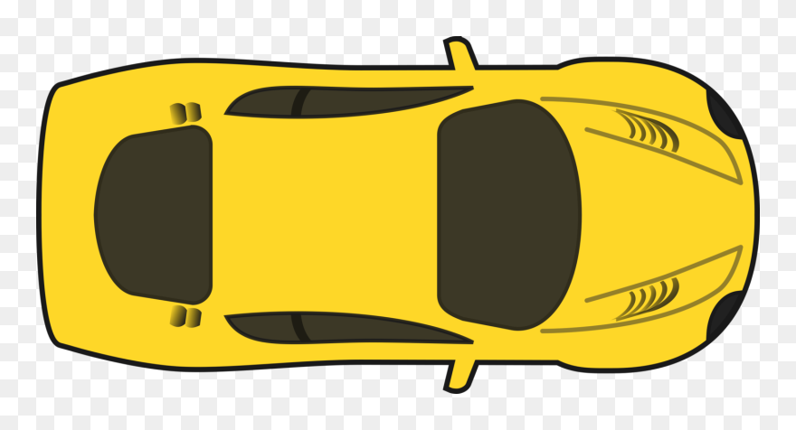Area,car,brand - Car Top Down Transparent Clipart (#5622441) - PinClipart