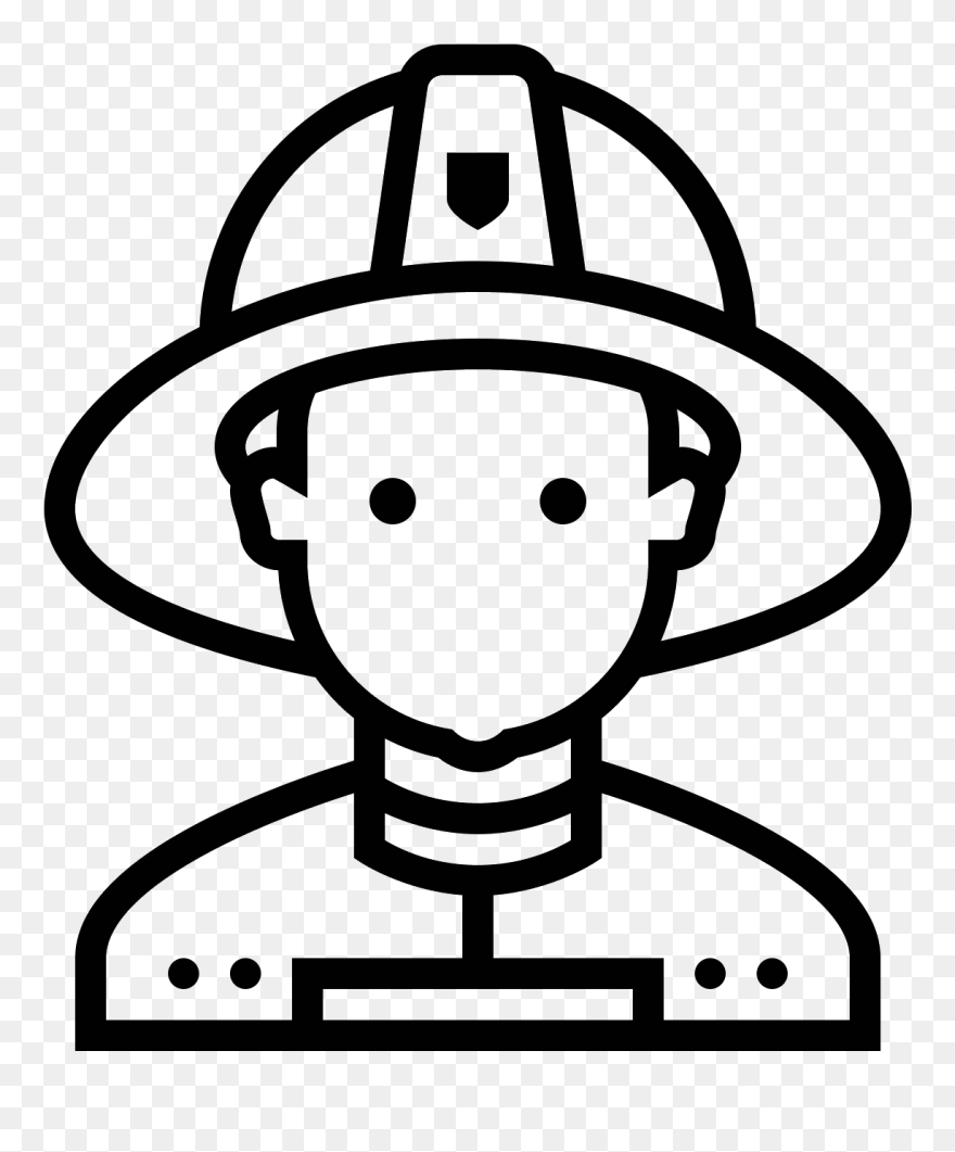 Transparent Blank Face Png - Engineer Clipart Black And White (#5626486 ...