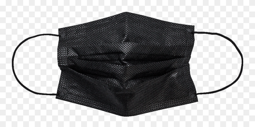Black Mask Png Clipart - Black Medical Mask Png Transparent Png ...