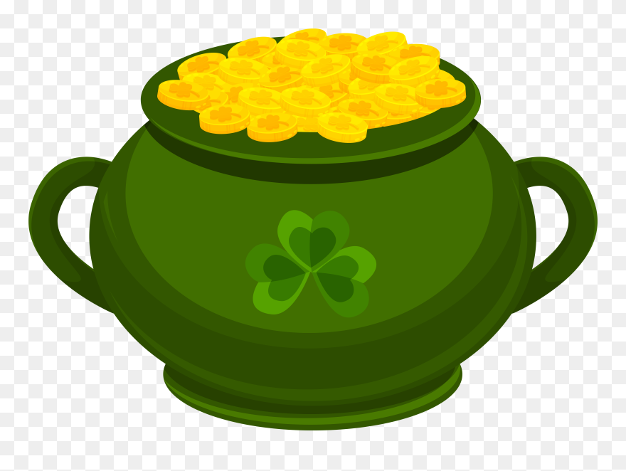 Download St Patrick"s Day Green Pot Of Gold Png Clipart - St Patricks ...