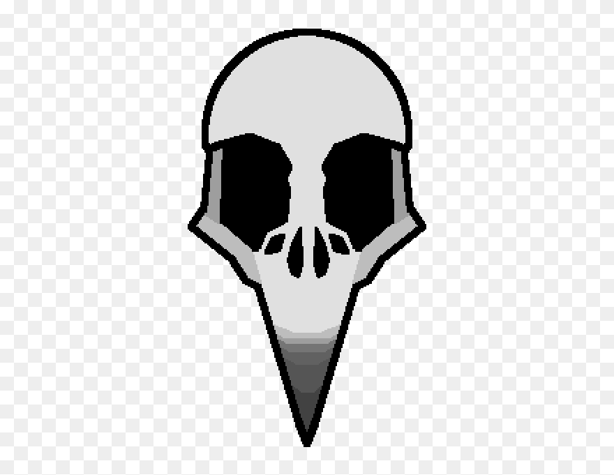 Raven Skull Png Clipart (#5627160) - PinClipart