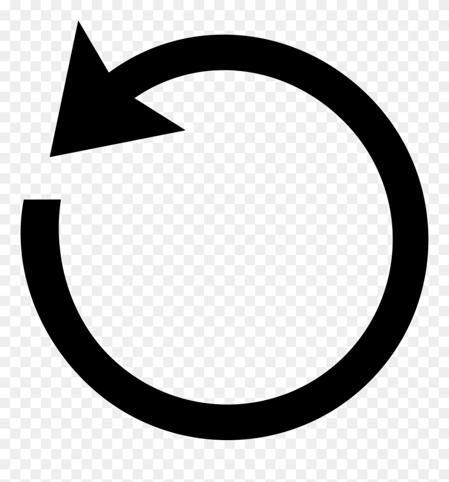 Download Arrow Rotate Left Svg Png Icon Free Download - Rotate Arrow ...