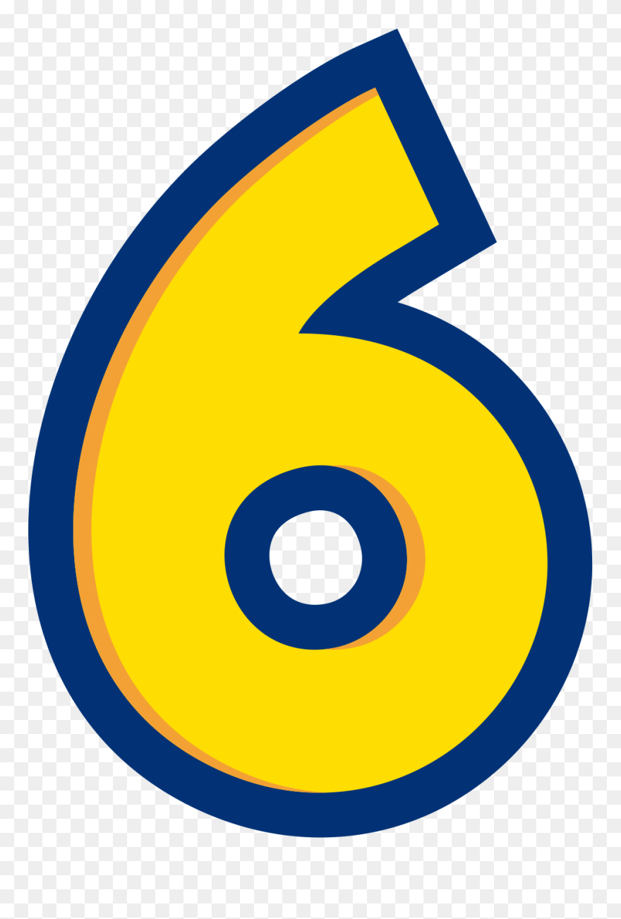Download Number 6 Png - Transparent Background Number 6 Png Clipart ...
