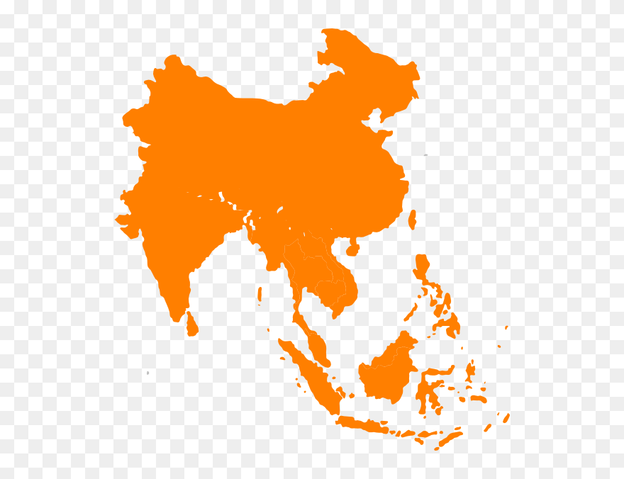 Southeast Asia Map Png Clipart (#5632622) - PinClipart