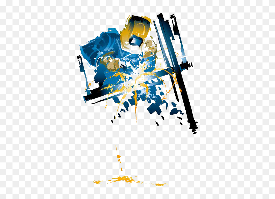 Man Welder Transparent - Welding Vector Png Clipart (#5636771) - PinClipart