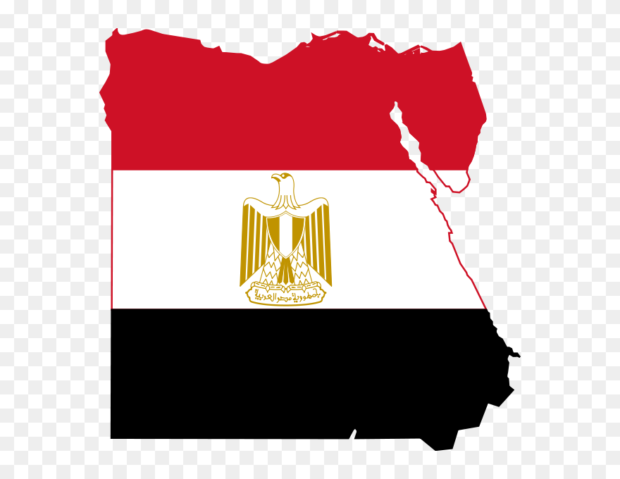 Egypt Flag Map Png Clipart (#5637283) - PinClipart