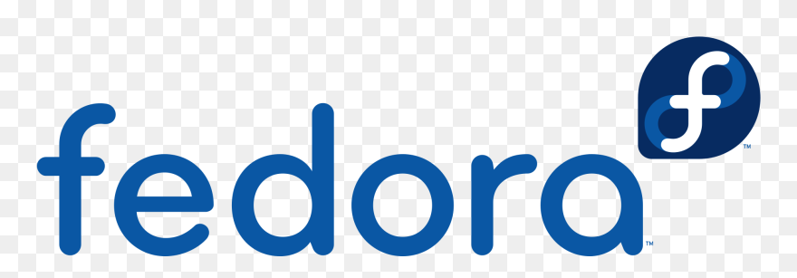 Fedora Logo And Wordmark - Fedora Linux Logo Png Clipart (#5638245 ...