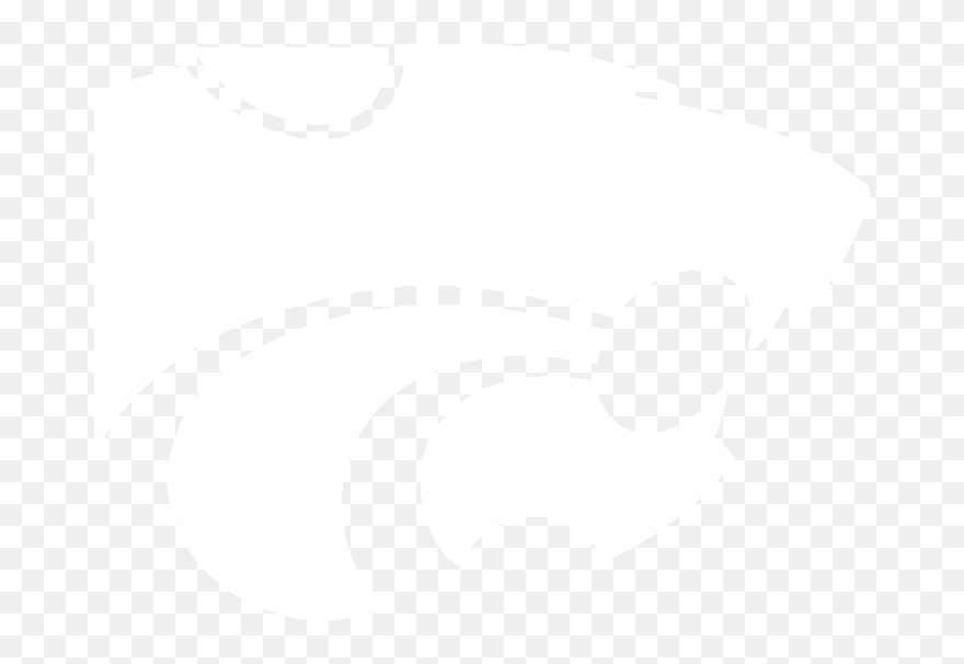 Download Transparent K State Logo Png - White Kansas State Logo Clipart ...