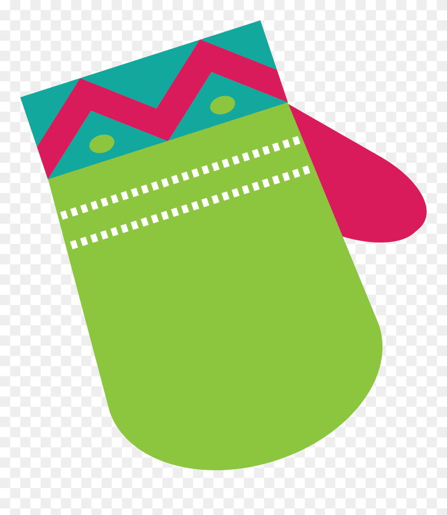 Green Mitten Clipart (#5652825) - PinClipart