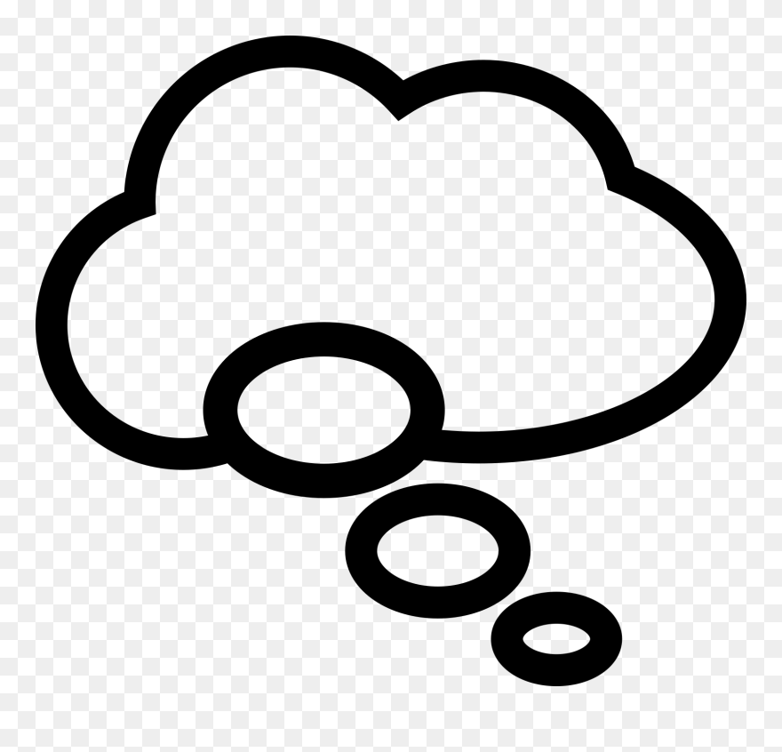 Thoughts Symbol Clipart (#5653969) - PinClipart