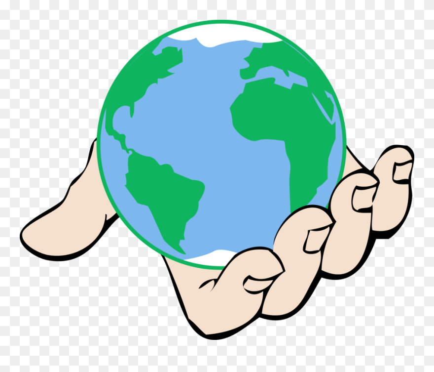 Human Behavior,area,globe - World In Hand Cartoon Clipart (#5654418 ...