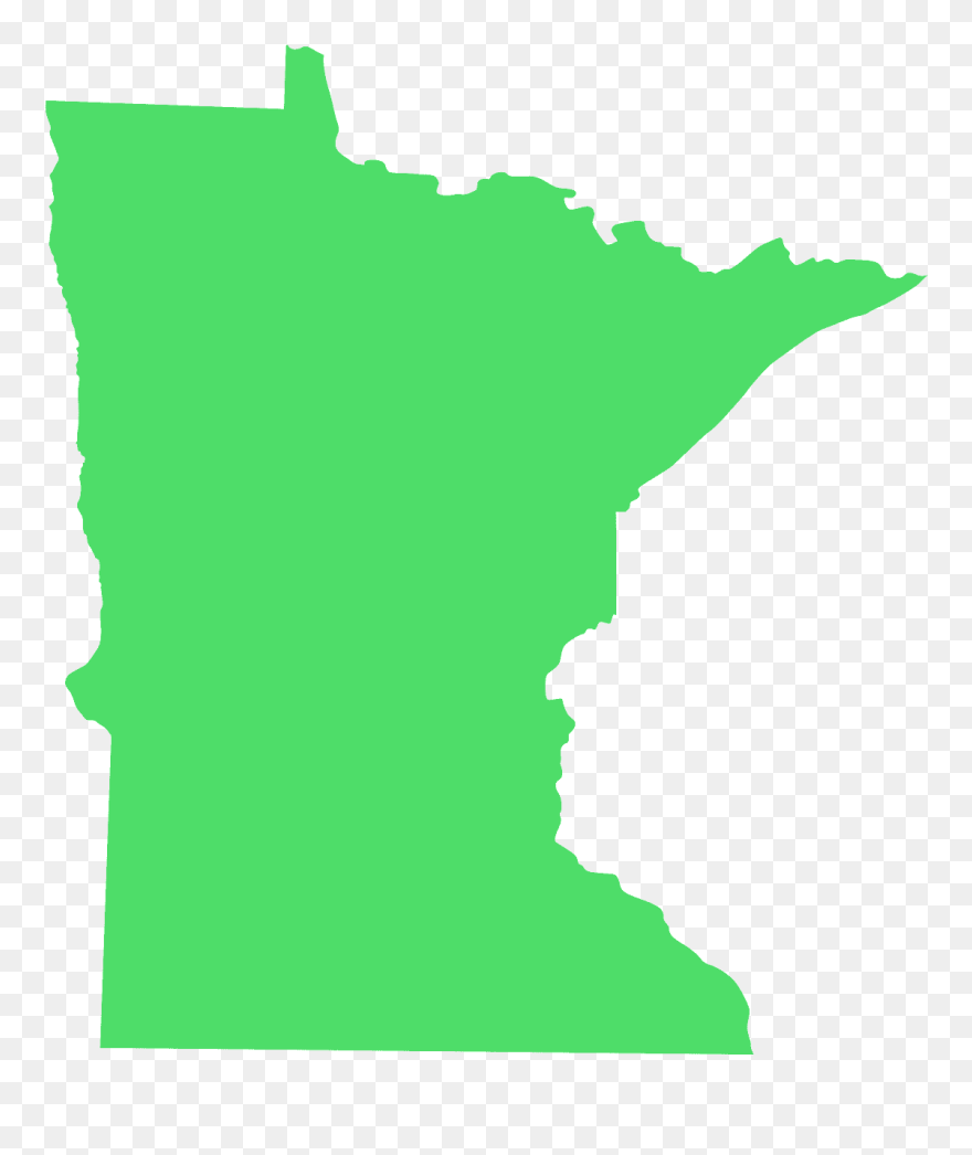 Download Minnesota Map Silhouette - Minnesota Vector Clipart (#5654545 ...
