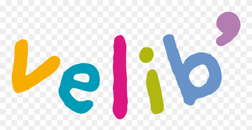 Take A Velib - Velib Logo Clipart (#5656959) - PinClipart