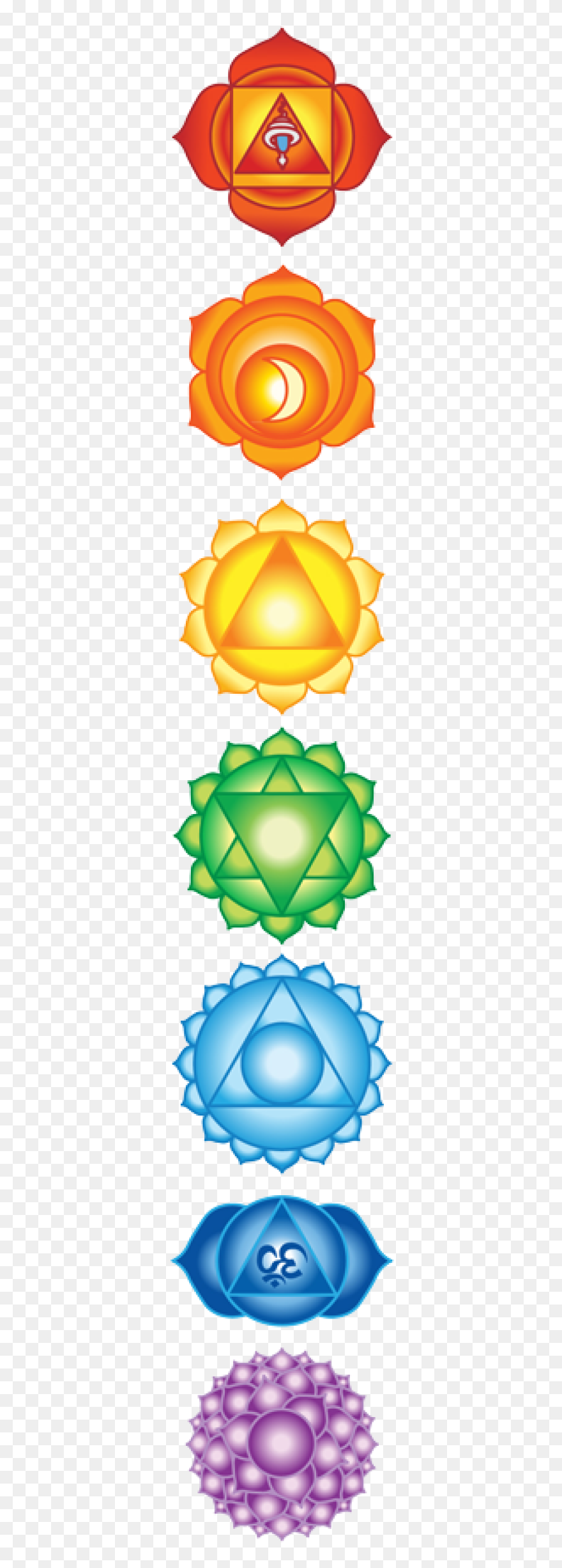 Download Transparent 7 Chakras Png Clipart (#5657300) - PinClipart