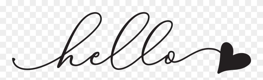 Transparent Hello Calligraphy Png Clipart (#5657316) - PinClipart