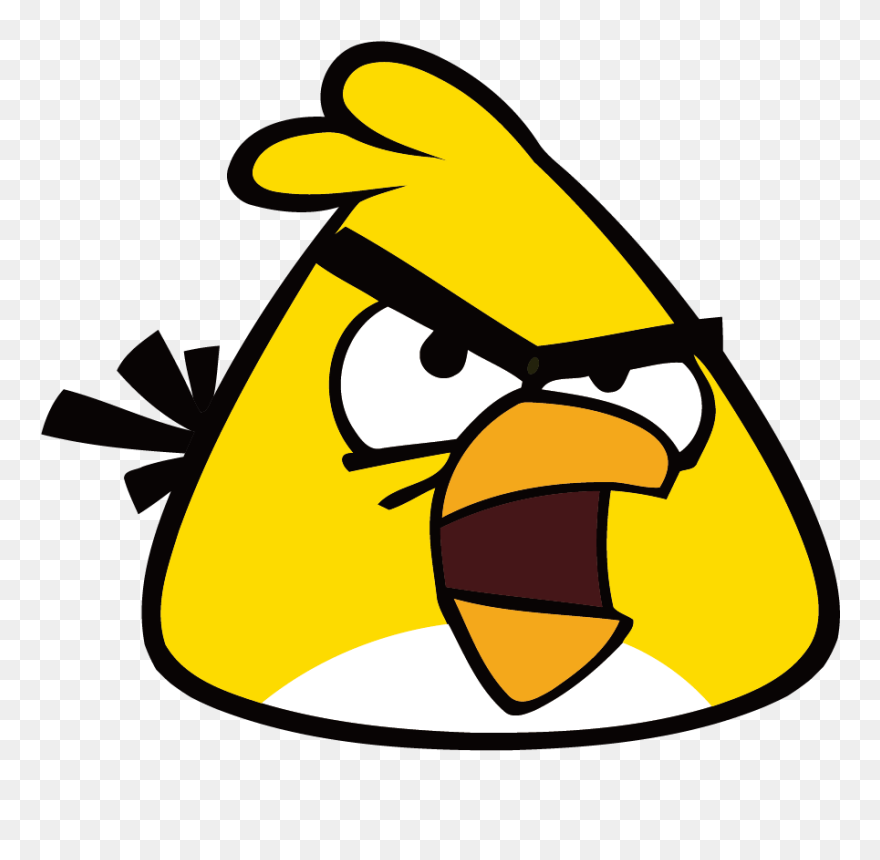 Download Cartoon Yellow Angry Birds Clipart (#5658896) - PinClipart