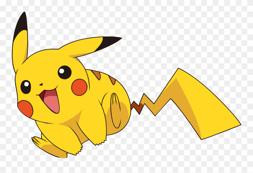 Download Pikachu Clipart File Cute Borders, Vectors, Animated, - Пикачу ...