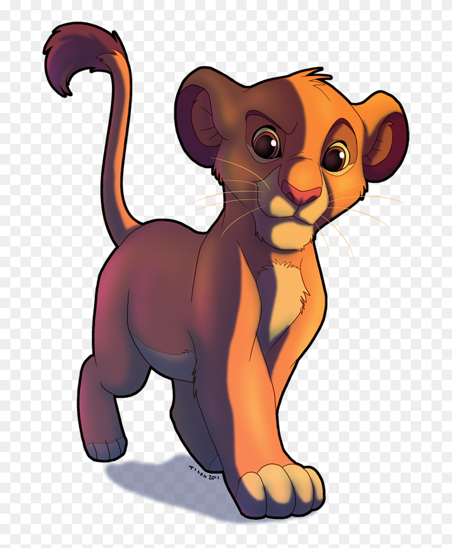 Paw Clipart Simba - سيمبا - Png Download (#5659627) - PinClipart