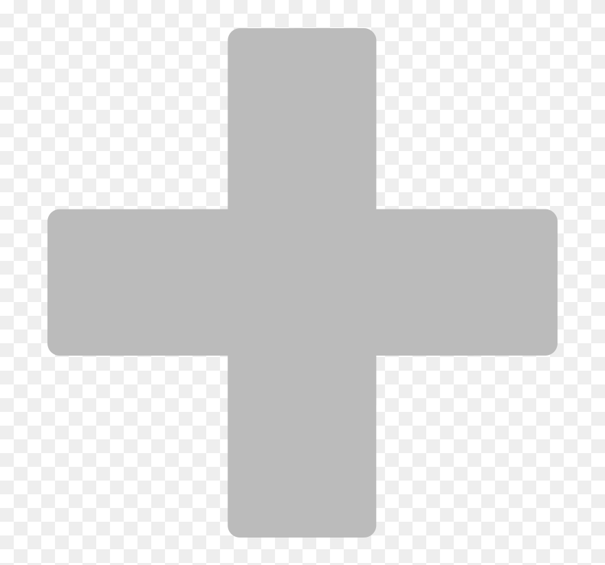 Icon Plus Png - Grey Plus Sign Icon Clipart (#5660028) - PinClipart