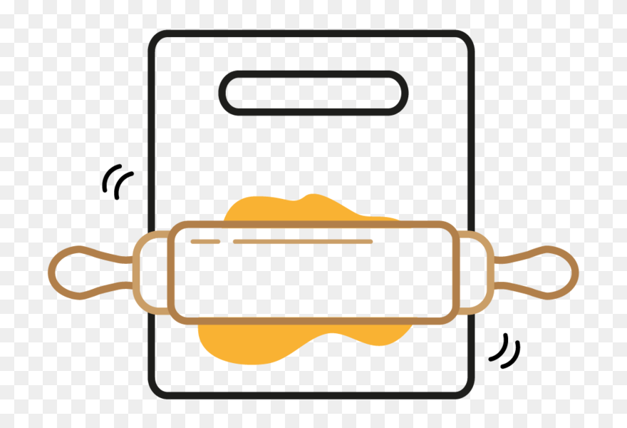 Rolling Pin Clip Art - Png Download (#5661554) - PinClipart