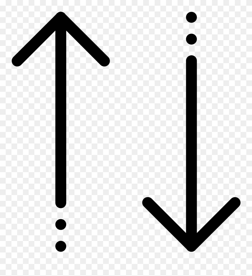 Clipart Of Left Facing Arrow Jpg Royalty Free Library - Up And Down ...