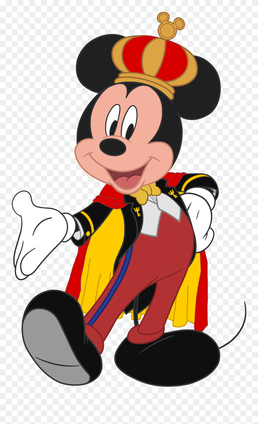 Disney Princess Wiki - Mickey Mouse King Clipart (#5663281) - PinClipart
