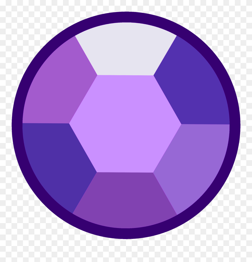 Gem Clipart Purple - Amethyst Steven Universe Gemstones - Png Download ...