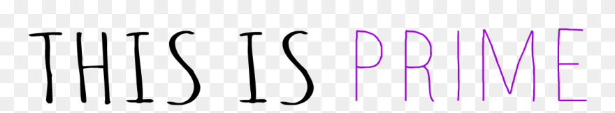 This Is Prime - Calligraphy Clipart (#5664587) - PinClipart