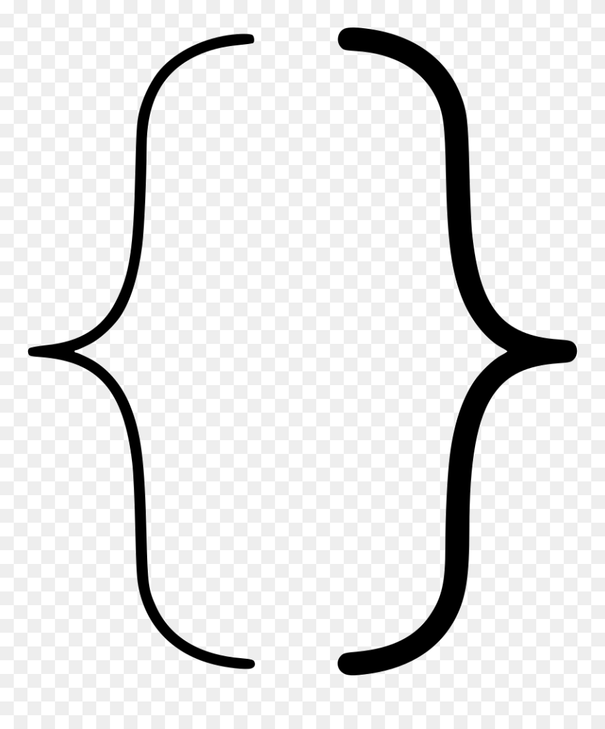 Download Shapes Clipart Bracket - Brackets Svg - Png Download (#5665190 ...