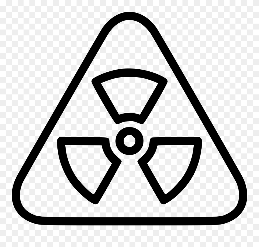 Radiation Drawing Biohazard - Radiation Symbol Clipart (#5666694 ...