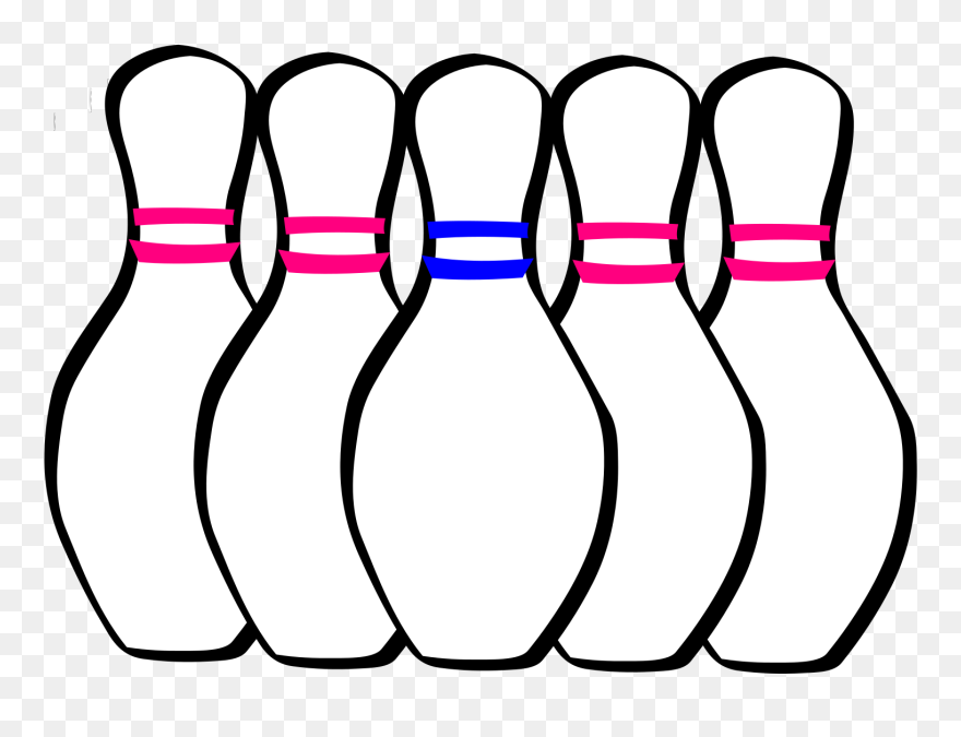 Ten-pin Bowling Clipart (#5679987) - PinClipart