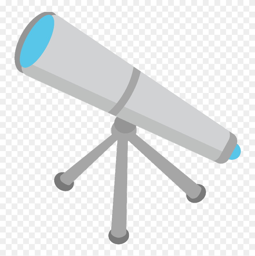 Download Telescope Emoji Clipart - Spotting Scope - Png Download ...