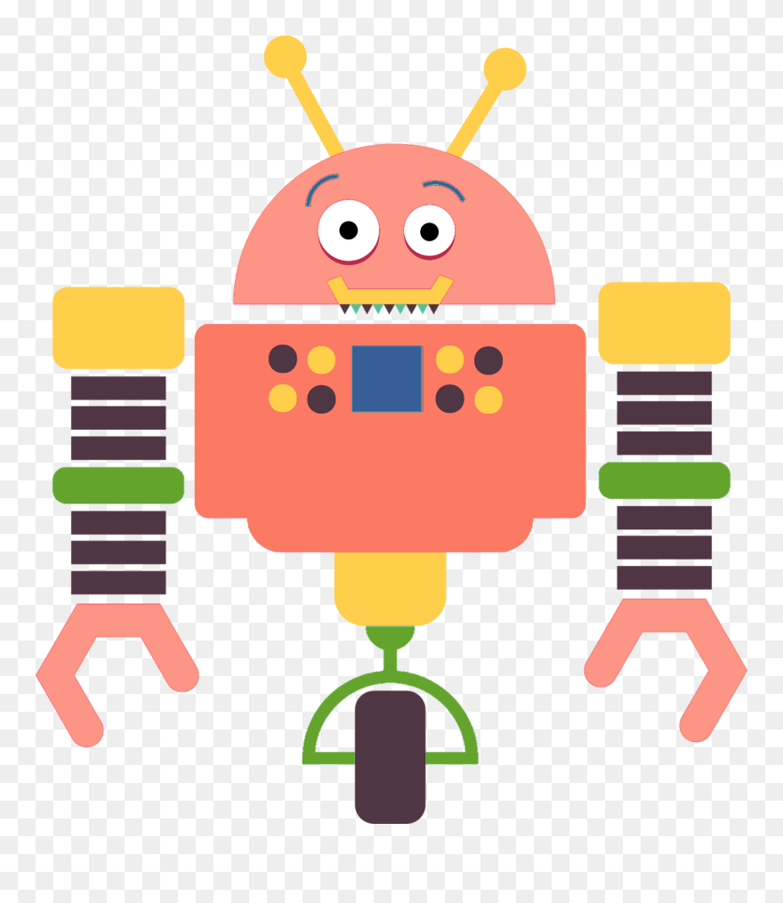 Robot Clip Art Png Transparent (#5681457) - PinClipart