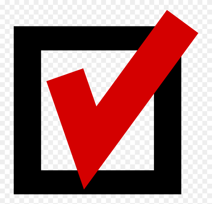 Download This Image Check Box Clipart - Check Clip Art - Png Download ...