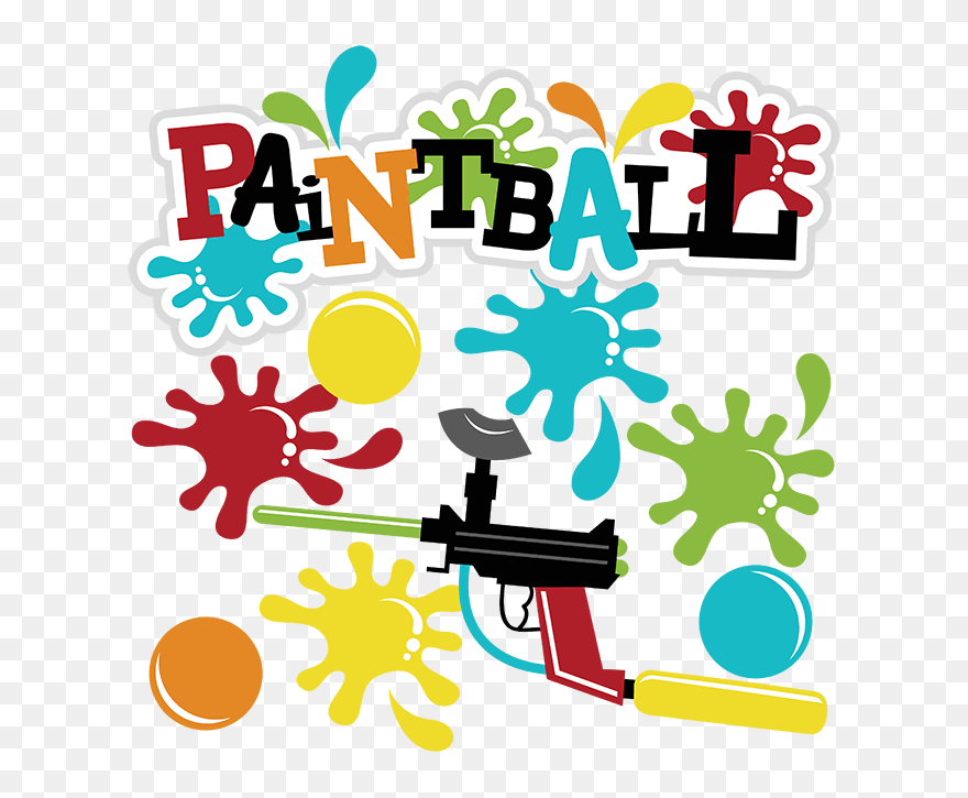 Paintball Cliparts - Clip Art Paint Ball - Png Download (#5686964 ...