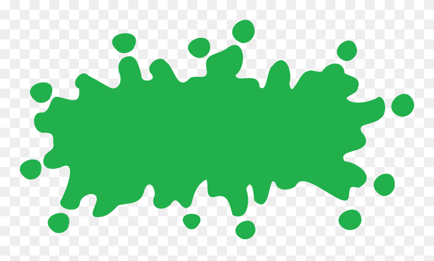 Splat Green - Clipart Best - Green Splat Png Transparent Png (#5686973 ...