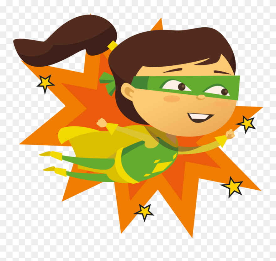 Flying Girl - Cartoon Clipart (#5693498) - PinClipart