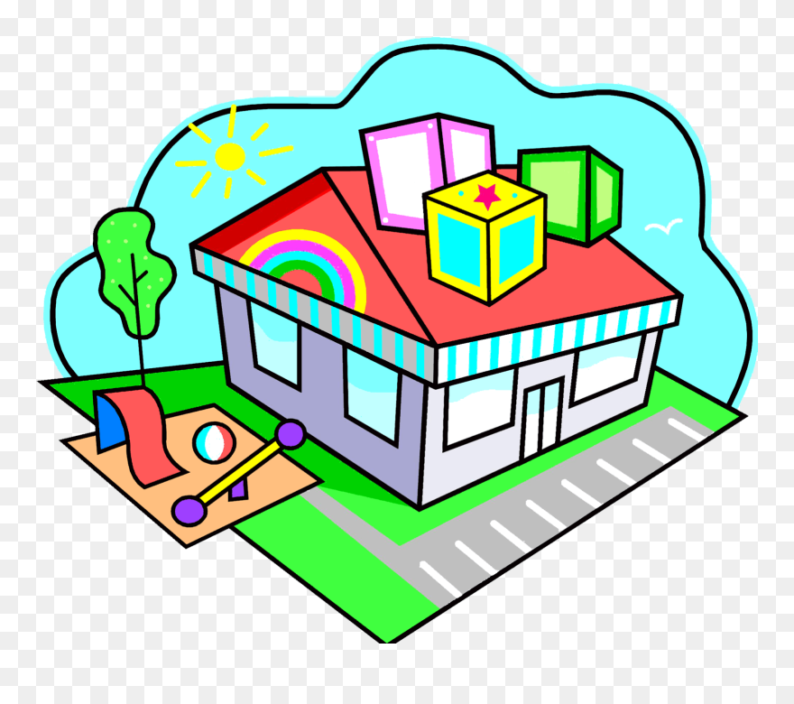 Kindergarten School Clip Art - Png Download (#5694189) - PinClipart