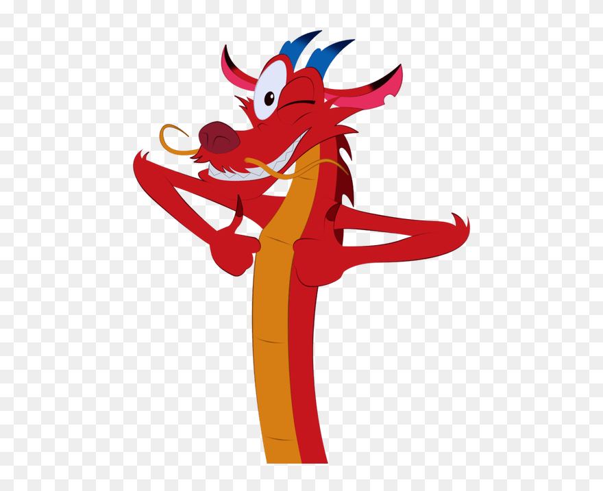 Mushu Drawing Mulan - Mushu Mulan Png Clipart (#5695797) - PinClipart
