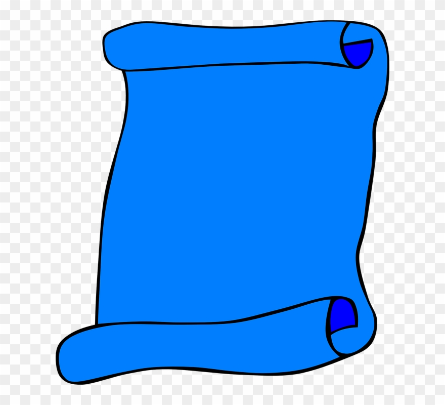 Blue Paper Clipart - Png Download (#574525) - PinClipart