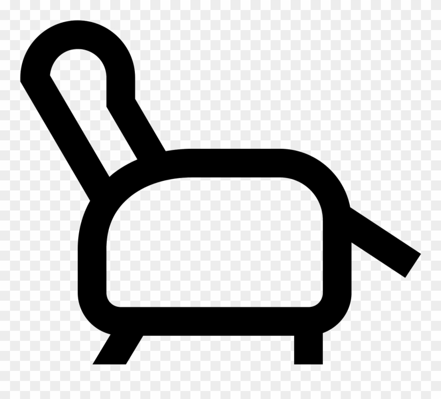 Free Recliner Icon - Icon Clipart (#577239) - PinClipart