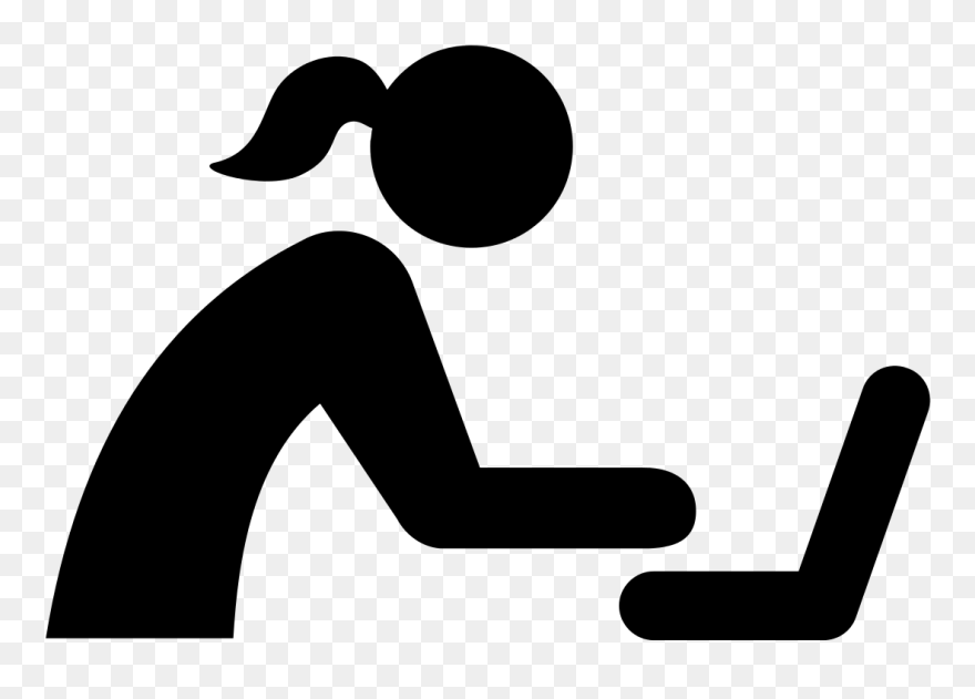 Women In Technology Icon Clipart (#5708349) - PinClipart