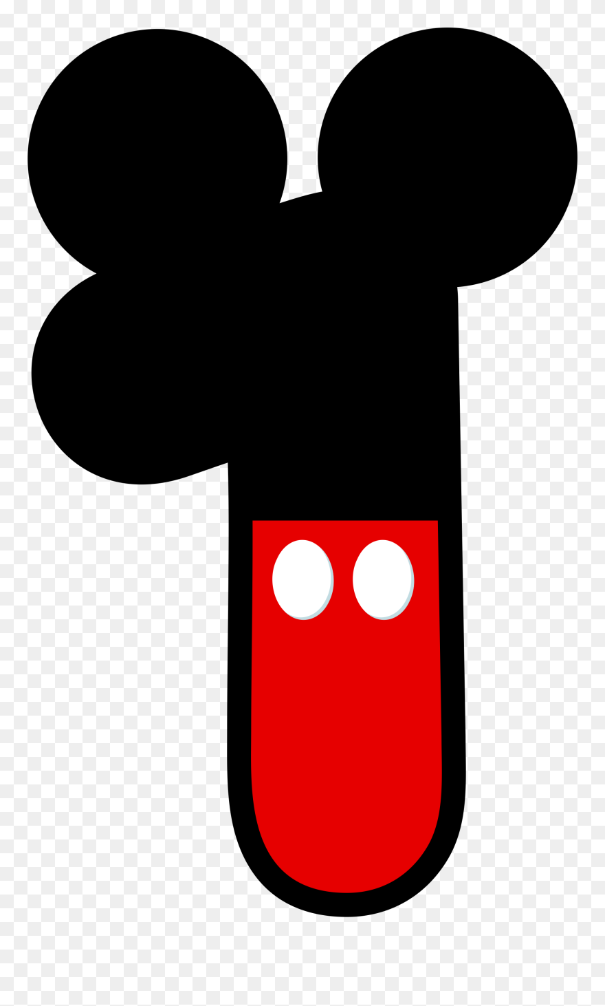 Download Mickey Mouse Number 1 Png, Picture - Numero 1 Mickey Mouse ...