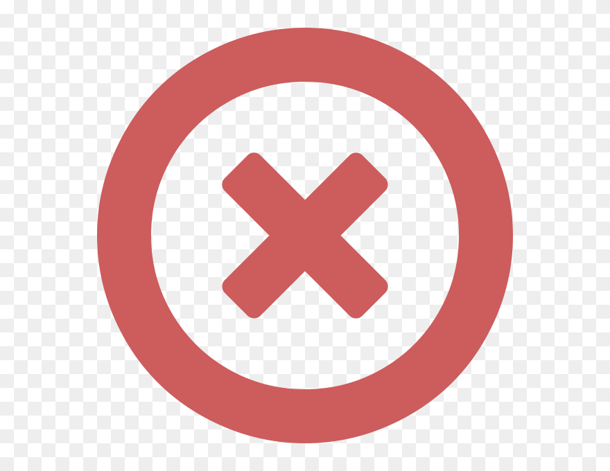 X Icon Transparent Background Clipart (#5712195) - PinClipart