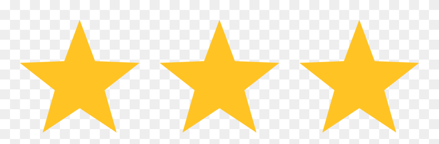 Download 3 Star Vector - 3 Stars Png Clipart (#5712742) - PinClipart