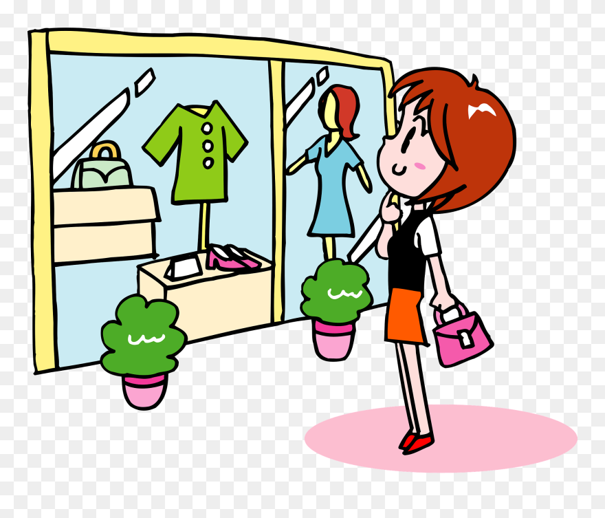 Window Shopping Clipart - Png Download (#5720342) - PinClipart