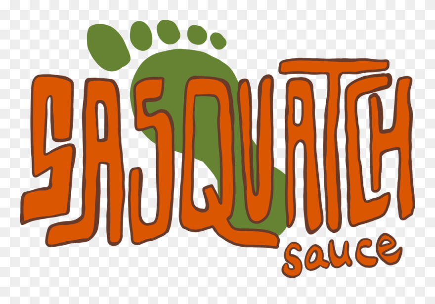 Sasquatch Sauce Logo - Poster Clipart (#5726320) - PinClipart