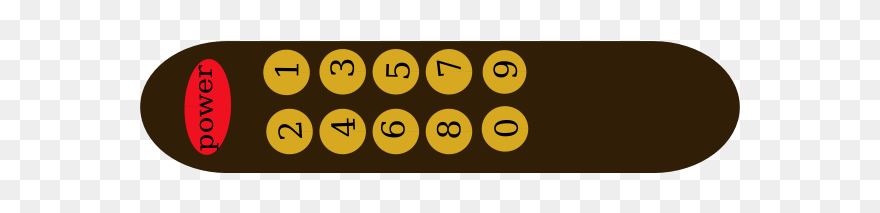 Remote Control Vector Drawing - Tv Clip Art - Png Download (#5726656 ...